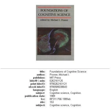 خرید و قیمت دانلود کتاب Foundations of Cognitive Science First Edition ...