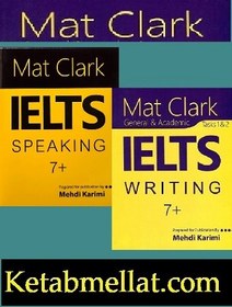 خرید و قیمت Mat Clark IELTS Speaking ,Writing کتاب مت کلارک آیلتس | ترب