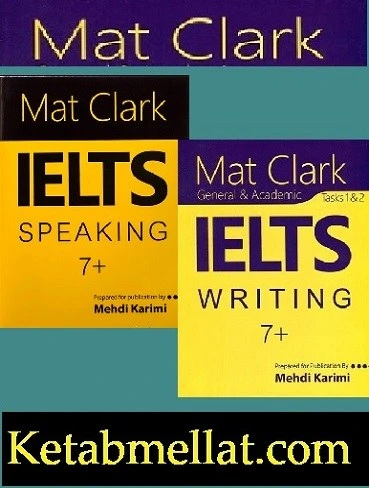 خرید و قیمت Mat Clark IELTS Speaking ,Writing کتاب مت کلارک آیلتس | ترب