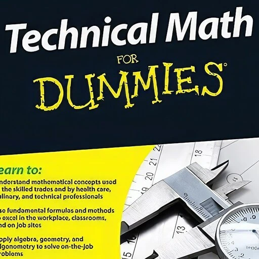 خرید و قیمت کتاب زبان اصلی Technical Math For Dummies اثر جمعی از ...
