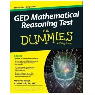 خرید و قیمت GED Mathematical Reasoning Test For Dummies خرید کتاب زبان ...