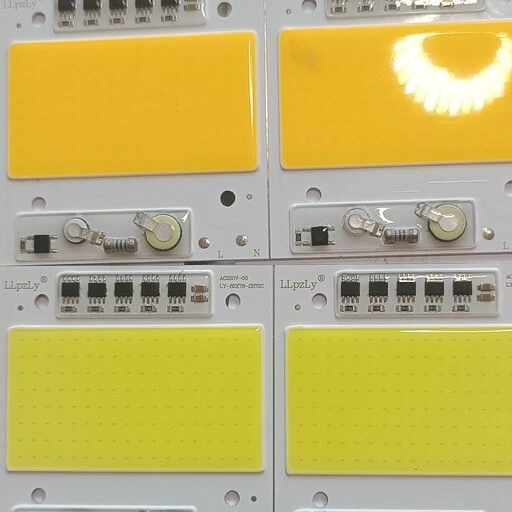 خرید و قیمت چیپ cob ال ای دی. 50 وات ماژول سی او بی 220 ولت 50 cob led w. چیپ پرژکتوری | ترب