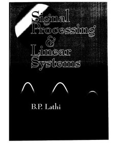 خرید و قیمت دانلود کتاب Signal Processing and Linear Systems First ...