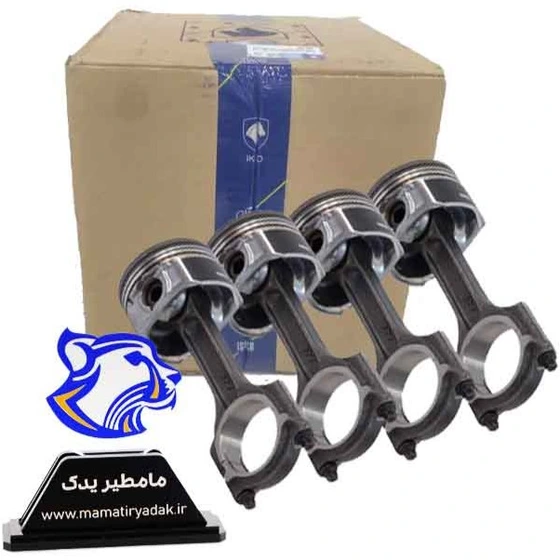 خرید و قیمت مجموعه شاتون و پیستون ورینگ EF7 NA سمند ایساکو 0412500198 | ترب