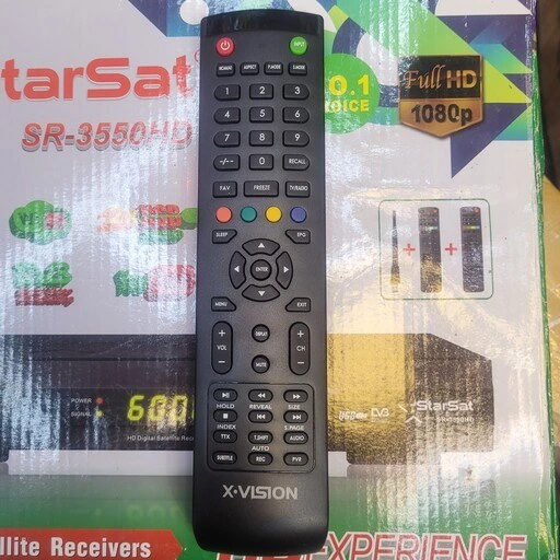 خرید و قیمت کنترل تلوزیون ال ای دی ایکس ویژن مدل مدیاستار LED XVISION مدلMediastar | ترب