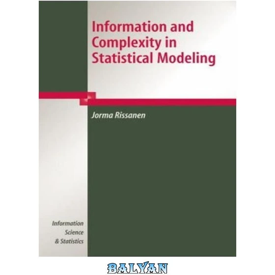 خرید و قیمت دانلود کتاب Information and complexity in statistical modeling | ترب