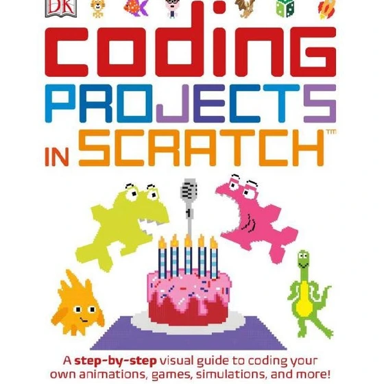 خرید و قیمت دانلود کتاب Coding Projects In Scratch A Step By Step Visual Guide To Coding Your