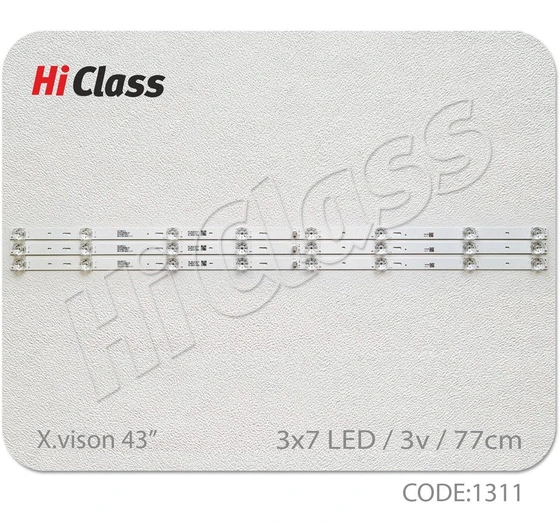 خرید و قیمت بک لایت تلویزیون ایکس ویژن 43 اینچ مدل 43XT520 | ترب