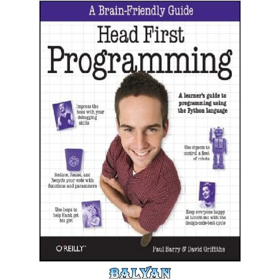 خرید و قیمت دانلود کتاب Head First Programming A Learners Guide To Programming Using The