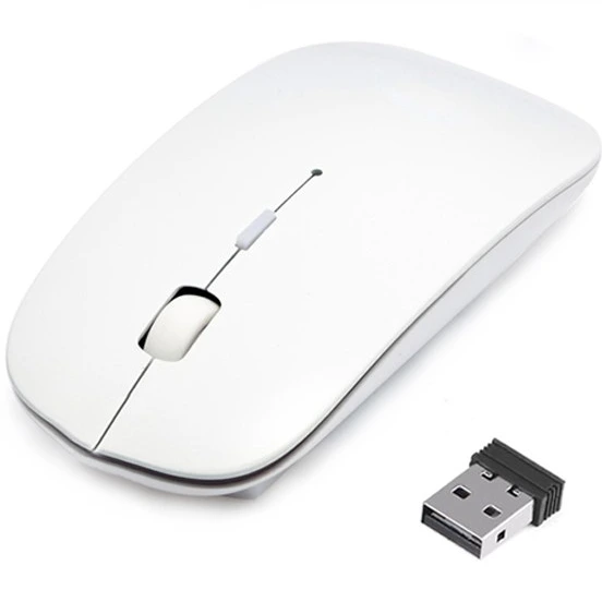 خرید و قیمت موس بی سیم سایلنت طرح اپل wireless mouse | ترب