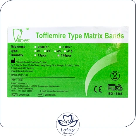 خرید و قیمت نوار ماتریکس تافل مایر Tofflemire type matrix bands | ترب