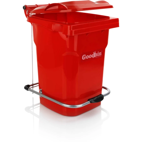 خرید و قیمت سطل زباله مدل Goodbin ظرفیت 40 لیتر (زرد) | ترب