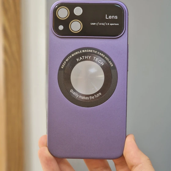 خرید و قیمت قاب آیفون 13 Kathy Tech محافظ لنز دار Magsafe کلاسیک | ترب