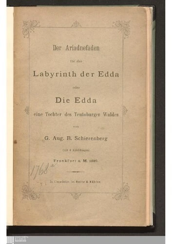 خرید و قیمت دانلود کتاب Der Ariadnefaden für das Labyrinth der Edda ...