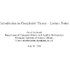 خرید و قیمت دانلود کتاب Introduction to Complexity Theory 1999 | ترب