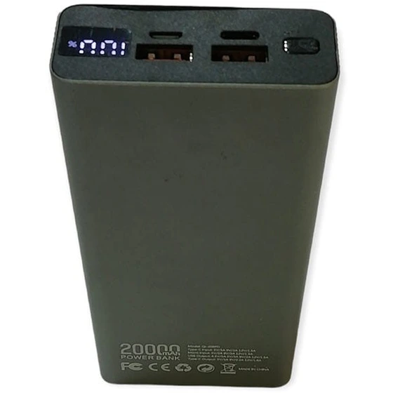 خرید و قیمت پاوربانک فست شارژ 20000 هیسکا مدل QI-208PD | ترب