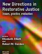 خرید و قیمت دانلود کتاب New Directions in Restorative Justice [1st edition] | ترب