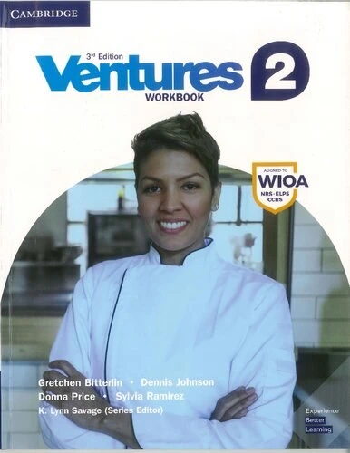 خرید و قیمت دانلود کتاب Ventures Level 2 Workbook ویرایش 3 | ترب