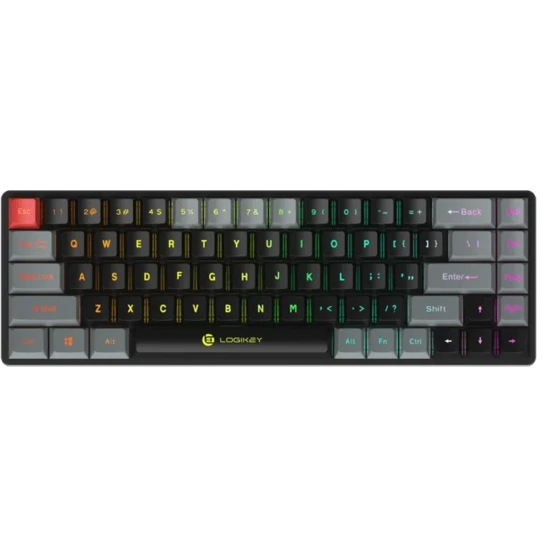 خرید و قیمت کیبورد گیمینگ لاجیکی Logikey K410B Black | ترب