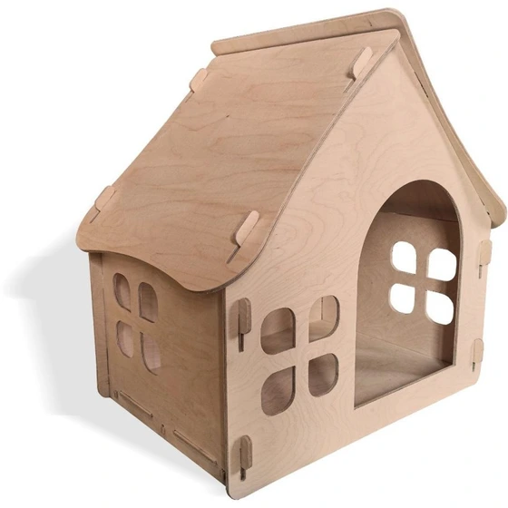 خرید و قیمت لانه سگ و گربه چوبی مدل A 101 | ترب