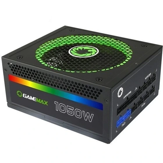 خرید و قیمت پاور گیم مکس مدل Rgb 1050w Pro Gold ترب