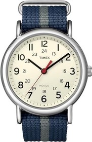 خرید و قیمت Timex Unisex T2N647 Weekender 38mm سیاه نایلون سیاه - ارسال ...