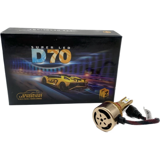 خرید و قیمت هدلايت (H7) D70 (MZM) سه رنگ | ترب