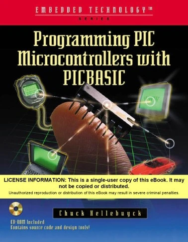 خرید و قیمت دانلود کتاب Programming PIC Microcontrollers with PICBASIC 1st Edition (later ...