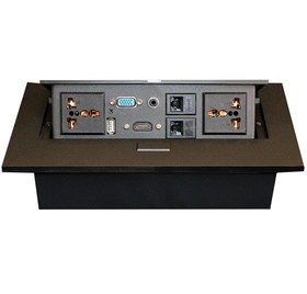 خرید و قیمت پنل VSP مولتی پورت HDMI/VGA/AUX/LAN میز کنفرانس | ترب