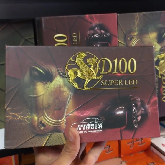 خرید و قیمت هدلایت D100 دوکنتاکH4 سفید جفت | ترب