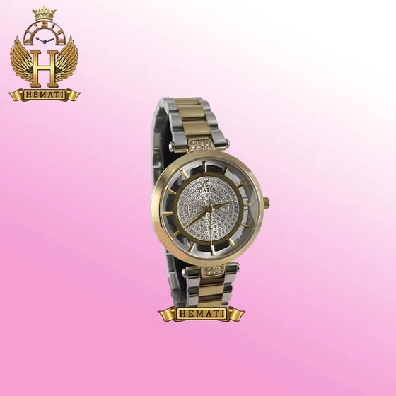 خرید و قیمت ساعت زنانه داتیس مدل Datis D8558L DTL105 نقره ای طلایی | ترب