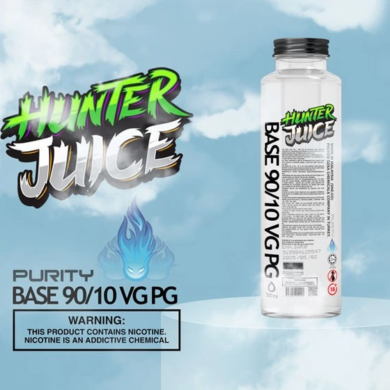 خرید و قیمت بیس VG PG 90-10 500ml هانتر جویس (بدون نیکوتین)(شیرین) | ترب