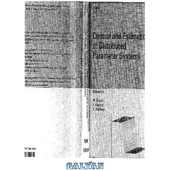 خرید و قیمت دانلود کتاب Control And Estimation Of Distributed Parameter Systems ترب