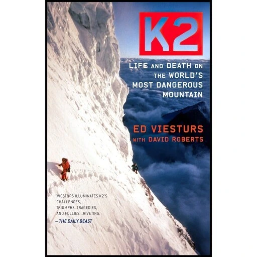 خرید و قیمت کتاب زبان اصلی K اثر Ed Viesturs and David Roberts انتشارات ...