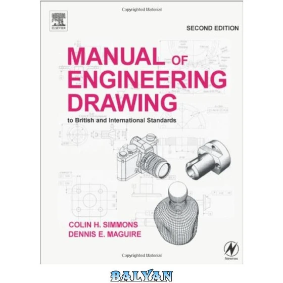 خرید و قیمت دانلود کتاب Manual of engineering drawing. Second edition | ترب