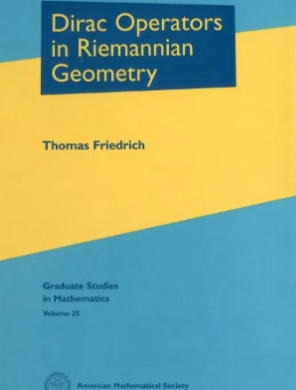 خرید و قیمت دانلود کتاب Dirac operators in Riemannian geometry 2000 | ترب
