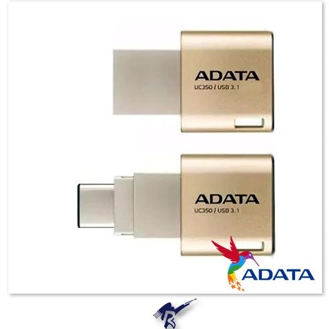 خرید و قیمت فلش مموری تایپ C ای دیتا مدل ADATA Flash Memory UC350 ظرفیت ...