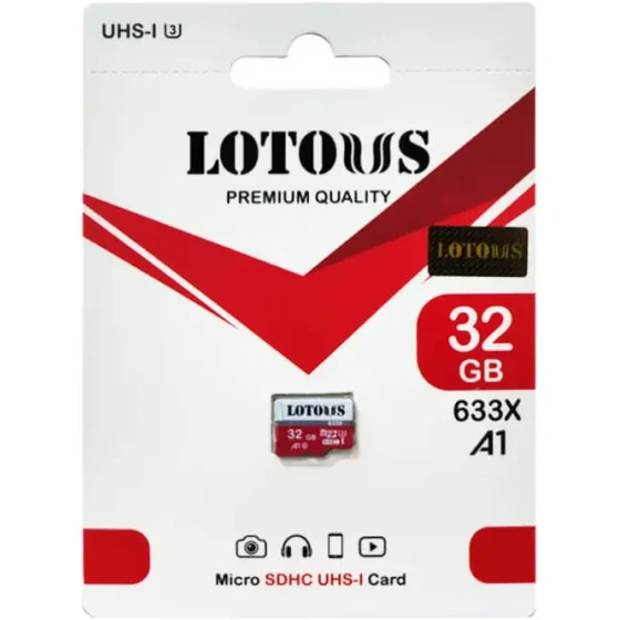 خرید و قیمت رم میکرو 32G لوتوس LOTOUS مدل U3 633X | ترب