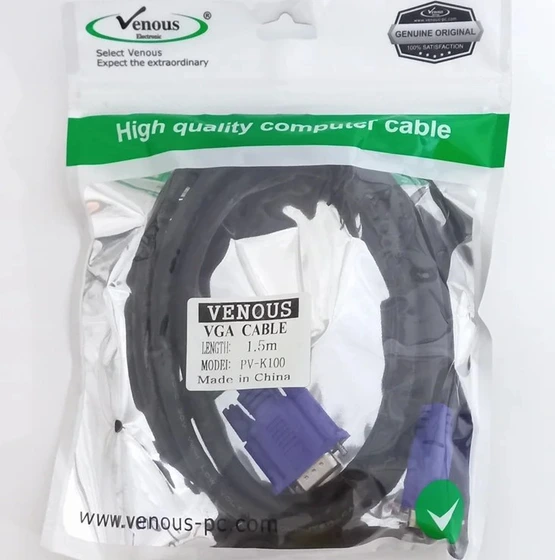 خرید و قیمت کابل VGA ونوس VENOUSمدل PV-K100 طول 1.5 متر | ترب