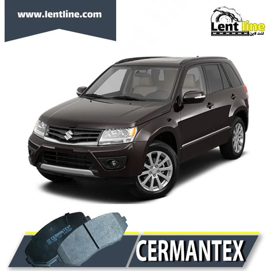 خرید و قیمت لنت ترمز جلو سوزوکی ویتارا برند ژرمنتکس CERMANTEX | ترب