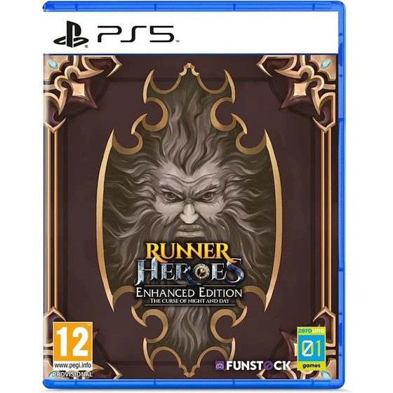 خرید و قیمت دیسک بازی Runner Heroes: The Curse of Night and Day Enhanced Edition - مخصوص PS5 | ترب