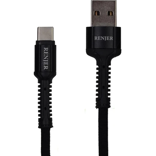 خرید و قیمت کابل 2 متری رنجر فست شارژ MicroUSB 2.4A مدل RENJER RJ-26 | ترب