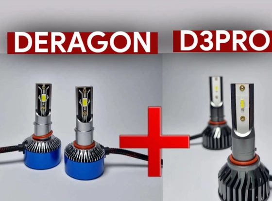خرید و قیمت دو جفت هدلایت (دراگون/D3pro) | ترب
