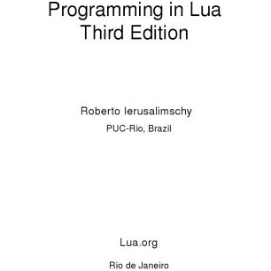 خرید و قیمت دانلود کتاب Programming in Lua 3rd | ترب