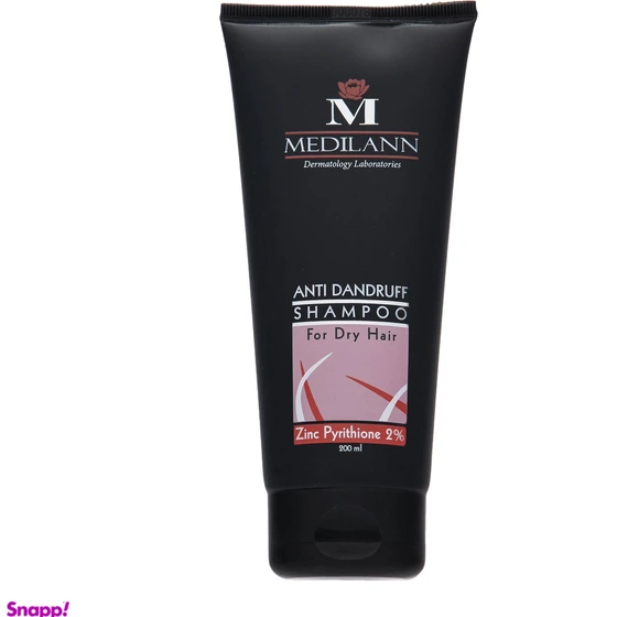 خرید و قیمت شامپو مو مدیلن (Medilann) مدل Zinc Pyrithione2% Anti Dandruff مناسب موی خشک حجم 200 ...