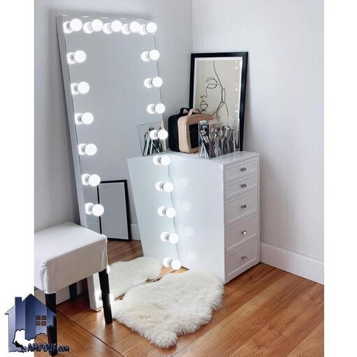 خرید و قیمت ایینه قدی مدل گریم یا چراغدار | ترب