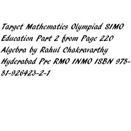 خرید و قیمت دانلود کتاب Target Mathematics Olympiad SIMO Education Part ...