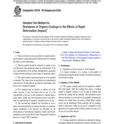 خرید و قیمت ASTM D2794- 2024- Standard Test Method for Resistance of ...