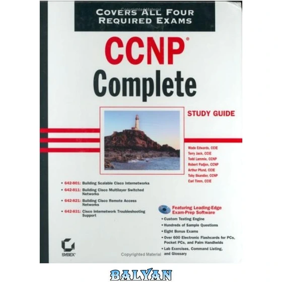 خرید و قیمت دانلود کتاب CCNP complete study guide | ترب