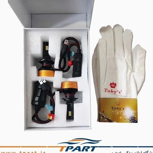 خرید و قیمت هدلایت توبیز TY70 PRO 2024 پایه H7 نور سفید وCSP خطی | ترب